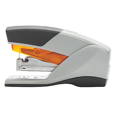 Swingline Optima 25 Compact Reduced Effort Stapler GrayOrange - Office ...