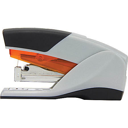 Swingline Optima 25 Compact Reduced Effort Stapler GrayOrange - Office ...