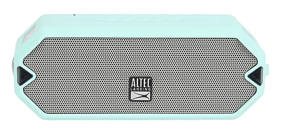 Altec Lansing HydraJolt Bluetooth Speaker Mint - Office Depot