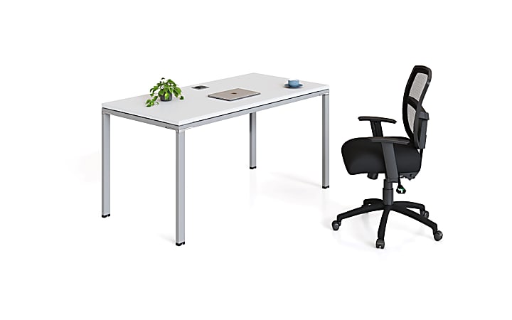 Boss Office Products Simple System Workstation 60 x 24 White - Office Depot
