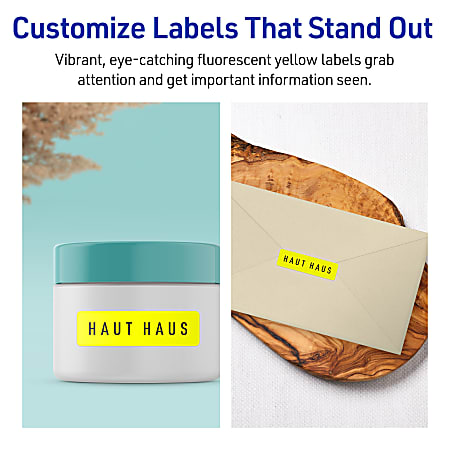 Avery Print To The Edge Labels With Sure Feed Technology And Easy Peel ...
