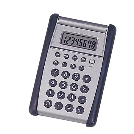 SKILCRAFT Flip Up Calculator BlackSilver AbilityOne 7420 01 484 4559 ...