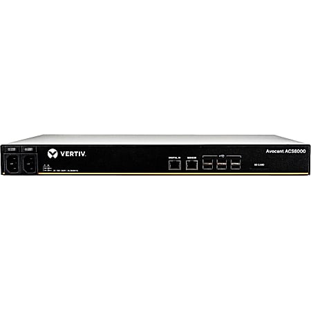 Vertiv Avocent ACS8000 Serial Console 16 port Console Server Dual AC ...
