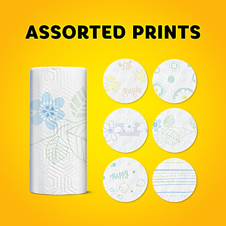 patterned paper towels