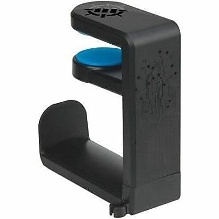 Enhance Clip On Headphone Mount Black Clip on Mounting 360 Rotation ...