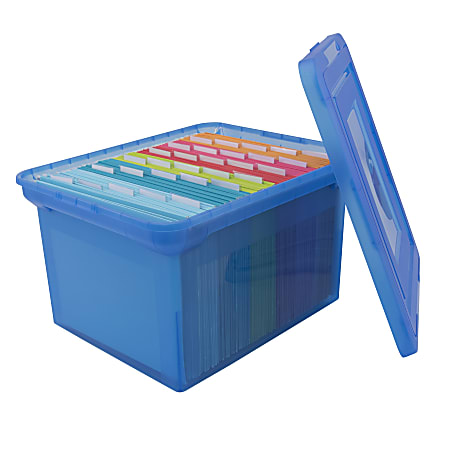 Office Depot Brand Letter And Legal File Tote 18 L x 14 14 W x 10 78 H ...