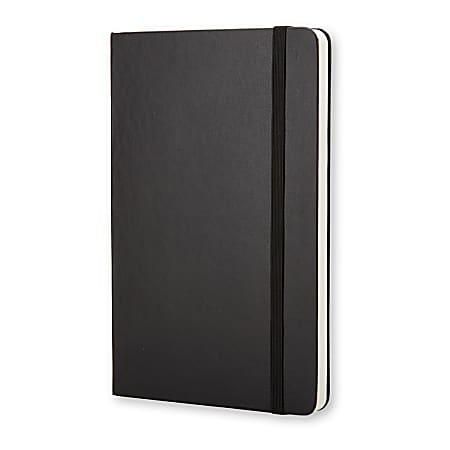 Moleskine Classic Hard Cover Notebook 5 x 8 14 Unruled 240 Pages Black ...