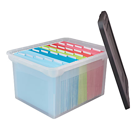 Office Depot Brand Letter And Legal File Tote 18 L x 14 14 W x 10 78 H ...