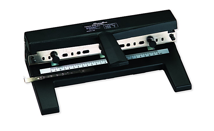 Swingline Heavy Duty Paper Punch Black - Office Depot