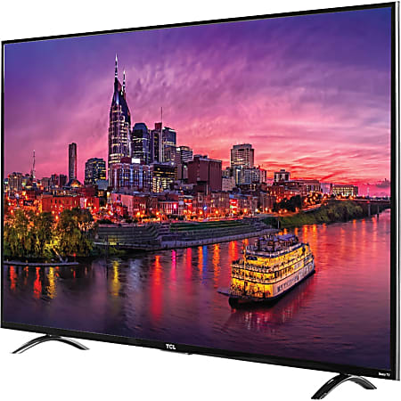 TCL P607 55P607 55 Smart LED LCD TV 4K UHDTV LED Backlight - Office Depot