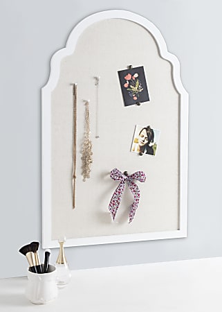 Kate and Laurel Holbrook Arch Non Magnetic Framed Pinboard 24 x 36 Off ...