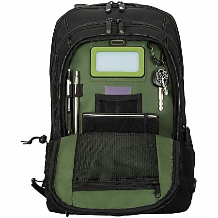 Targus Spruce EcoSmart Notebook Backpack Bump Resistant Drop Resistant ...