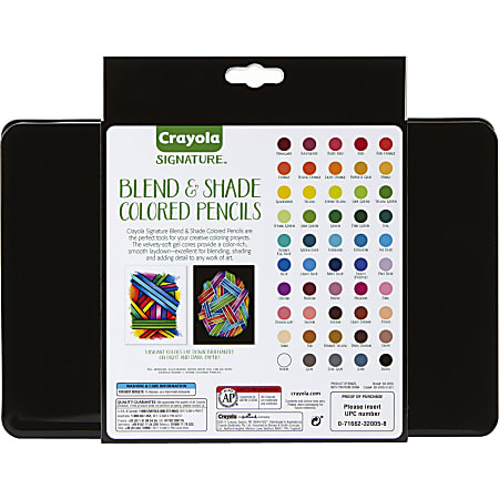 Crayola Blend Shade Colored Pencils Set 50 Set - Office Depot