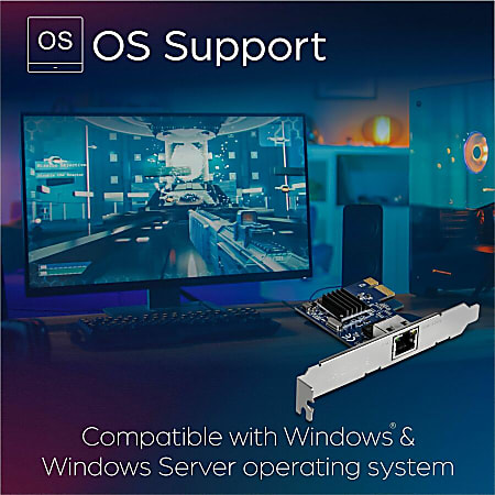 TRENDnet 2.5Gase T PCIe Network Adapter Standard and Low Profile ...