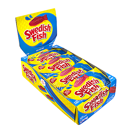 Swedish Fish 2 Oz Box Of 24 Packs - Office Depot