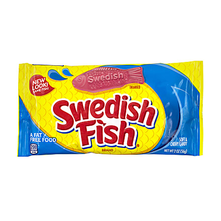 Swedish Fish 2 Oz Box Of 24 Packs - Office Depot