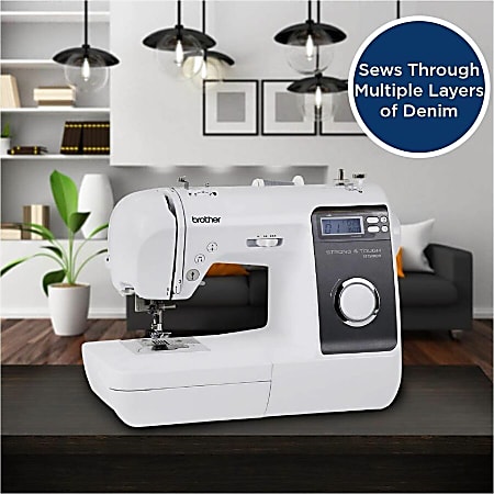 Brother ST150HDH Sewing Machine Strong Tough 50 Built in Stitches LCD ...
