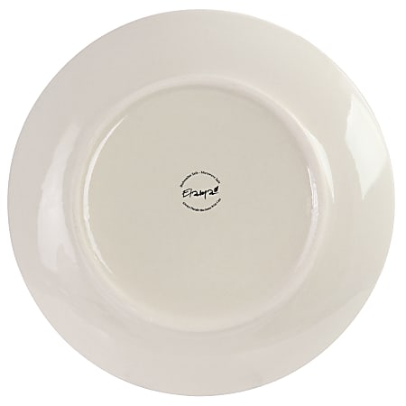 Elama Sebastian Stoneware Dinner Plate Set Assorted Colors Set Of 6 ...