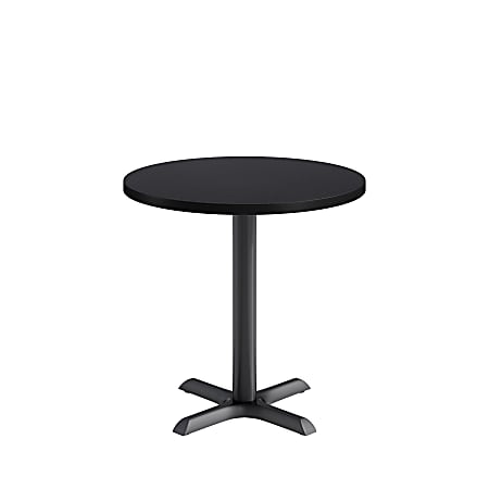 KFI Studios Proof Round Conference Table with Pedestal X Base 29 H x 30 ...