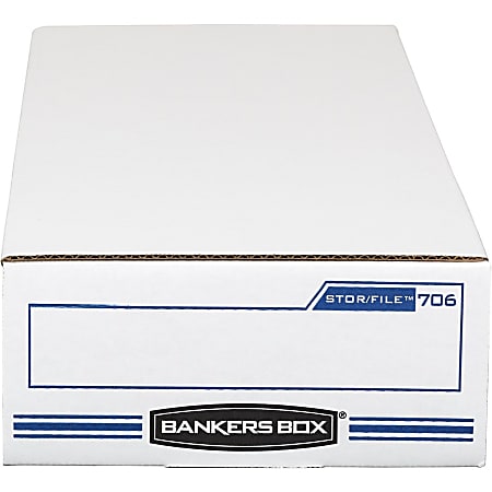 Bankers Box Econo StorFile Standard Duty Storage Boxes 9 x 24 x 4 ...