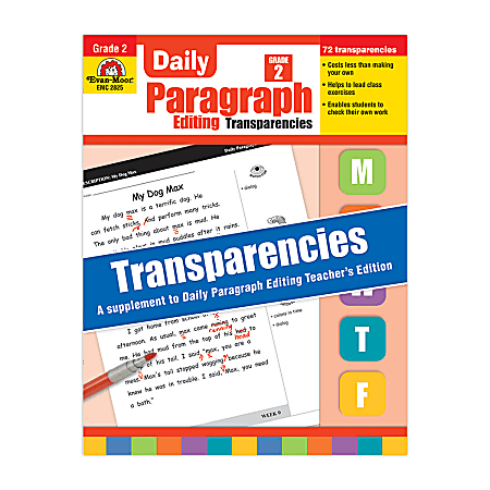 Evan Moor Daily Paragraph Editing Transparencies Grade 2 - Office Depot