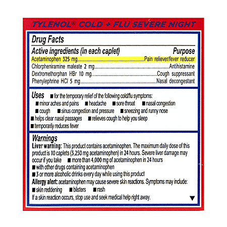 tylenol cold and flu