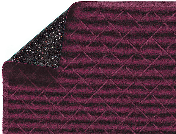 Enviro Plus Floor Mat 4 x 10 Maroon - Office Depot