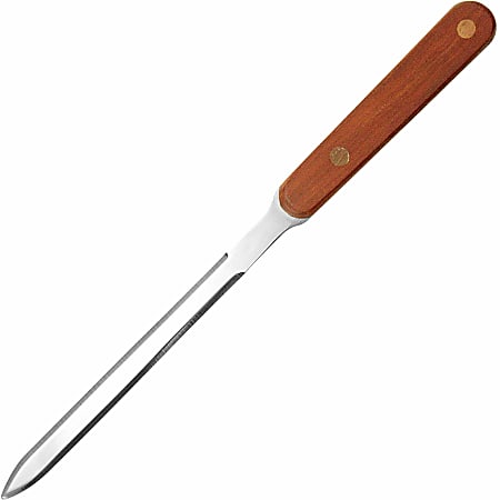 Westcott Ruler Rosewood Letter Opener - Office Depot