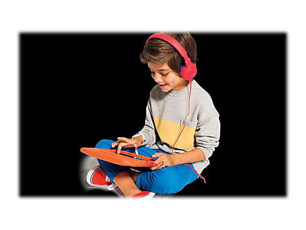 JBL JR300 Kids On Ear Headphones Red - Office Depot