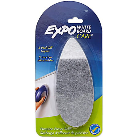 EXPO Dry Erase Felt Eraser Replacement Pad Precision Point - Office Depot