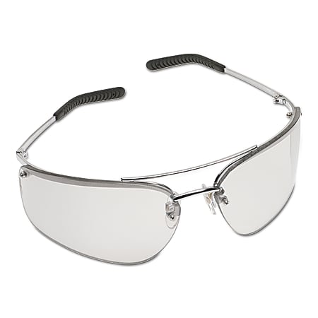 Metaliks Safety Eyewear IndoorOutdoor Mirror Lens HC Silver Frame Metal ...