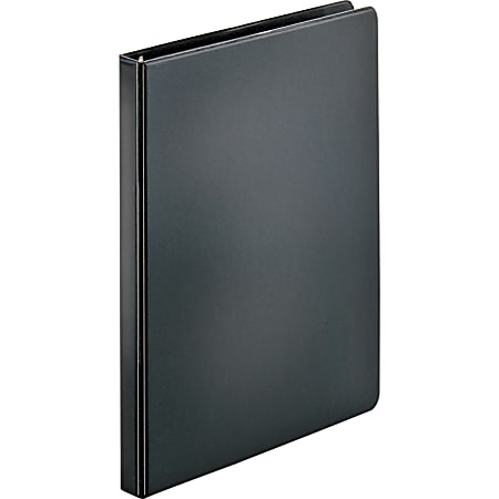 Business Source Basic Round Ring Binders 12 Ring 8 12 x 11 Black Pack ...