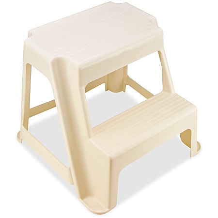 Rubbermaid® 2-Step Step Stool, 300 Lb. Capacity, Putty