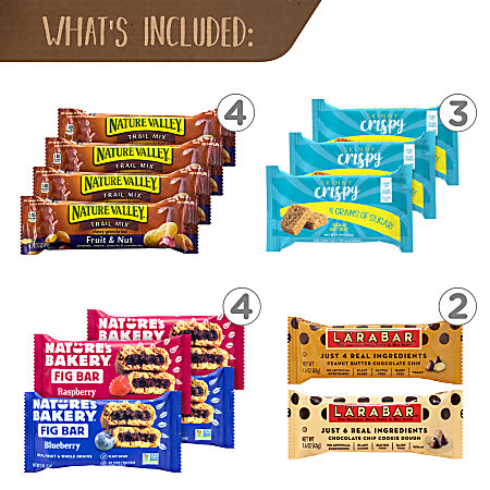 Snack Box Pros Healthy Snack Bar Box - Office Depot