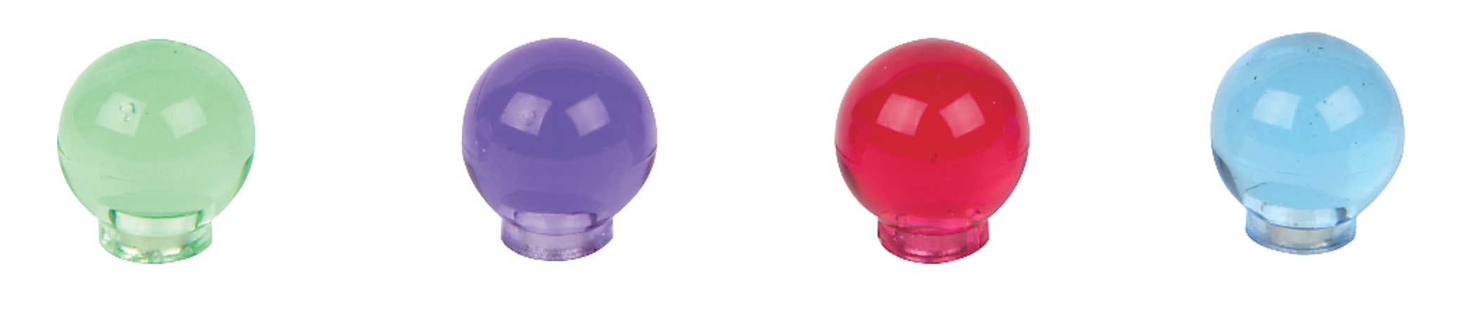 Fashion Magnets Circular Shape Assorted Colors Pack Of 8 - Office Depot