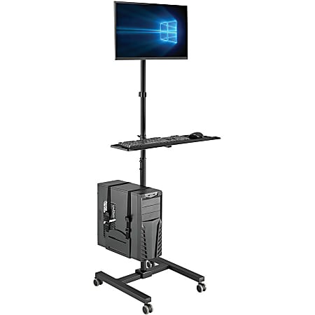 Eaton Tripp Lite Series Mobile Workstation with Monitor Mount DMCS1732S ...