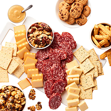 Hickory Farms Savory Snack Gift Box 11 items - Office Depot