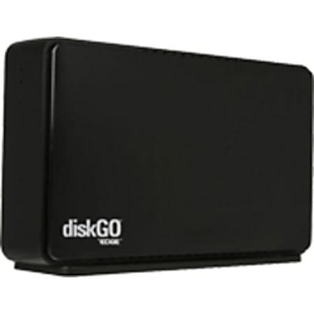 EDGE 750GB DiskGO 3.5 Portable USB 2.0 Plus FW HDD in Onyx - Office Depot