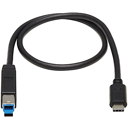 Tripp Lite USB C to USB Type B Cable USB Type C 3.1 Gen 2 10 Gbps MM ...