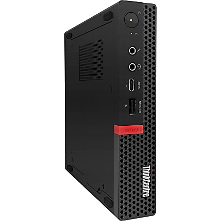 Lenovo ThinkCentre M720q 10T7003HUS Desktop Computer Intel Core i3 8th ...