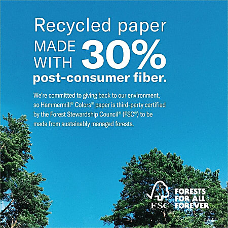Hammermill Colors Color Multi Use Printer Copy Paper 10 Reams Salmon ...