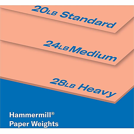 Hammermill Colors Color Multi Use Printer Copy Paper 10 Reams Salmon ...