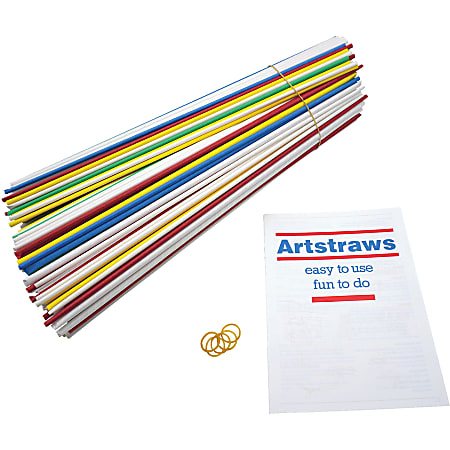 Pacon Artstraws Paper Tubes Art Project Craft Project 16 x 0.15 0.15 ...