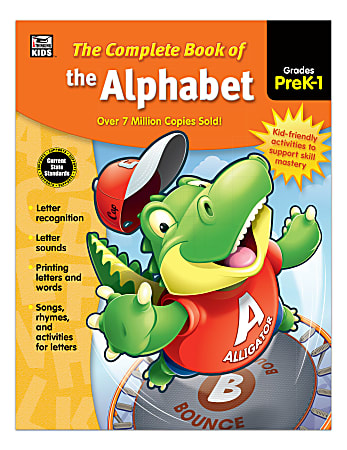 Thinking Kids Complete Book Of The Alphabet Grades Pre K 1 - Office Depot