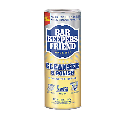 Bar Keepers Friend Cleanser Polish 21 Oz - Office Depot