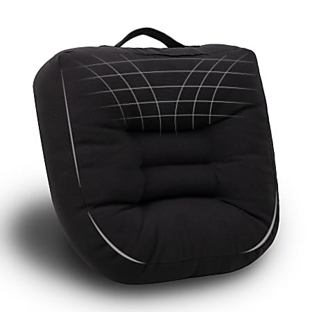 Mind Reader Air Cloud Booster Seat Cushion With Carry Handle 4 12 H x ...
