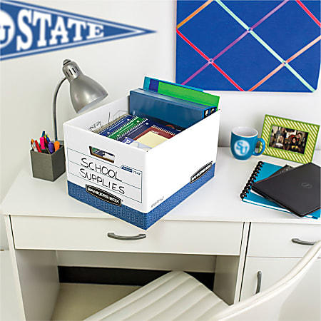 Bankers Box R Kive Heavy Duty Storage Boxes With Locking Lift Off Lids ...