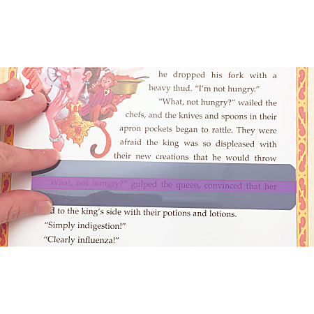 Ashley Productions Sentence Strip Reading Guide 1 14 x 7 14 Pink Pack ...
