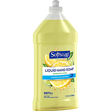 Softsoap Liquid Hand Soap Refill Refreshing Citrus Scent 32 Fl Oz Pour ...