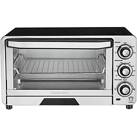 Cuisinart Toaster Oven And Broiler Silver - Office Depot